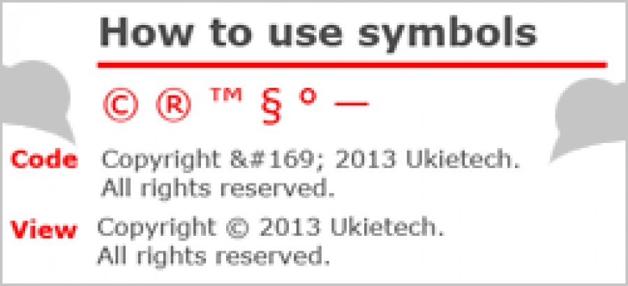 Using symbols in writing attractive content to your blog — UKIETECH